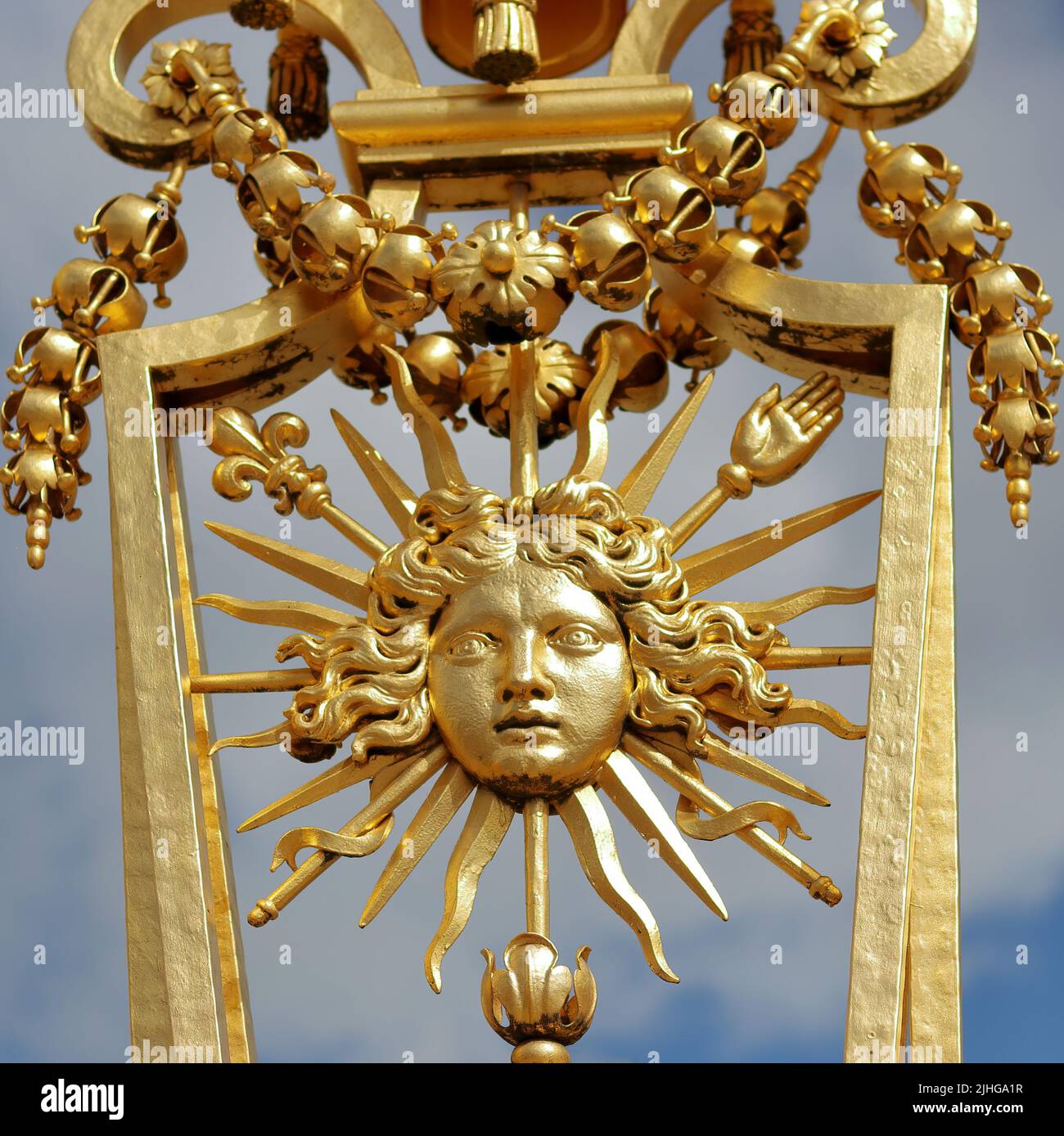 Golden gates versailles palace in hi-res stock photography and images ...