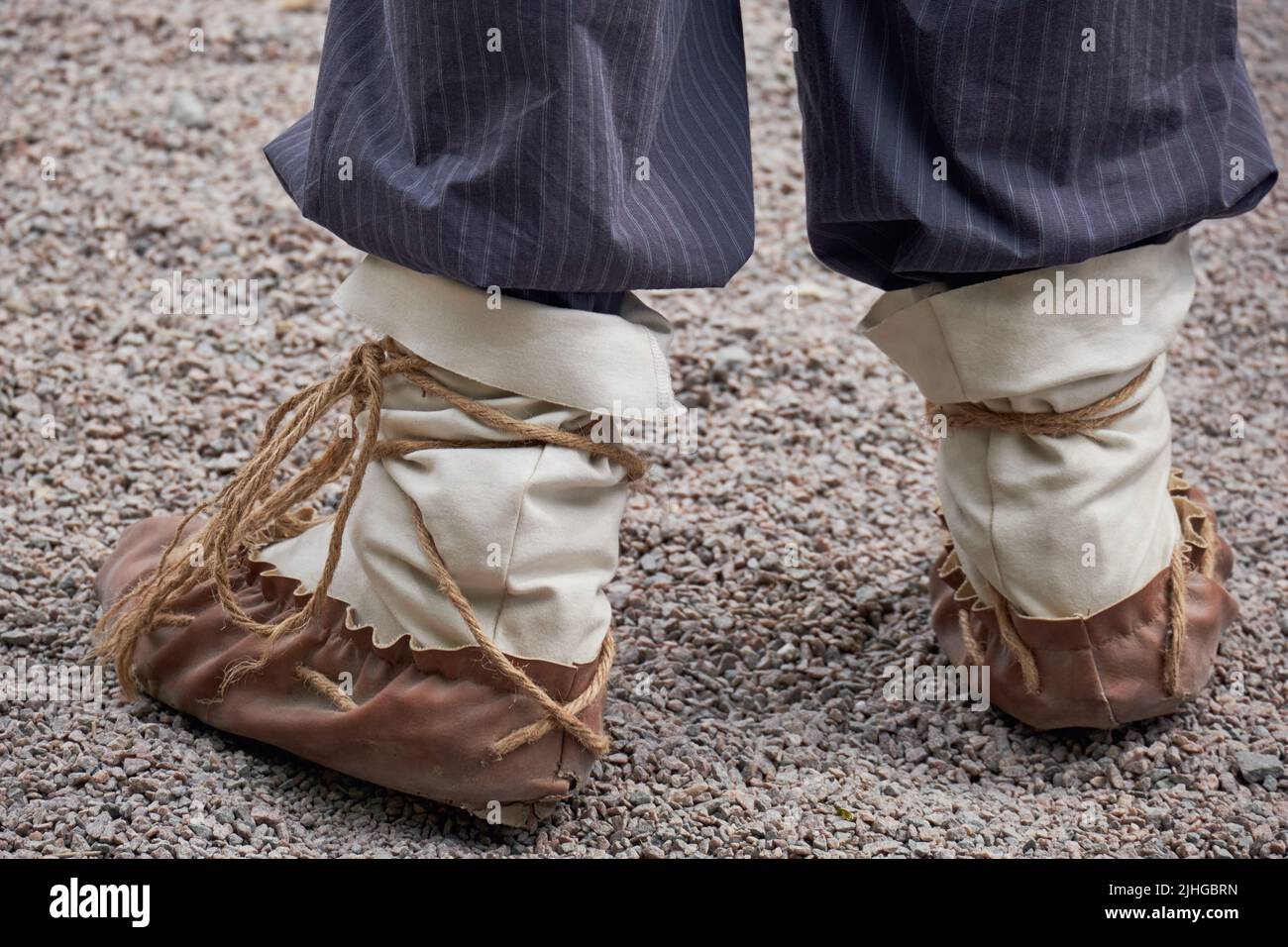 Russian lapot hi-res stock photography and images - Alamy