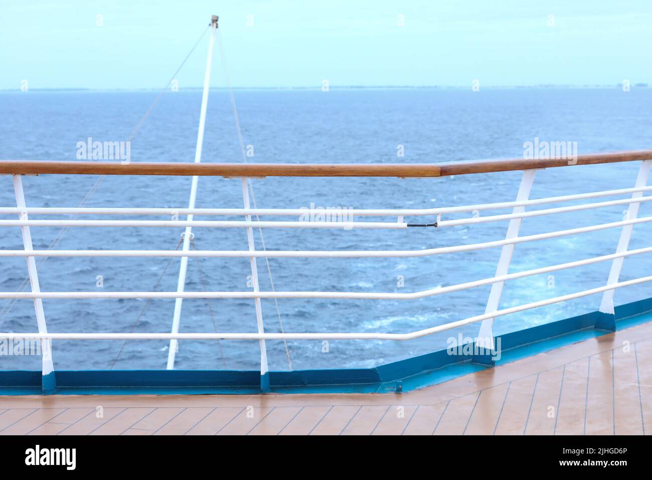 Luxury Cruise Ship Deck at Sunset Stock Photo - Alamy