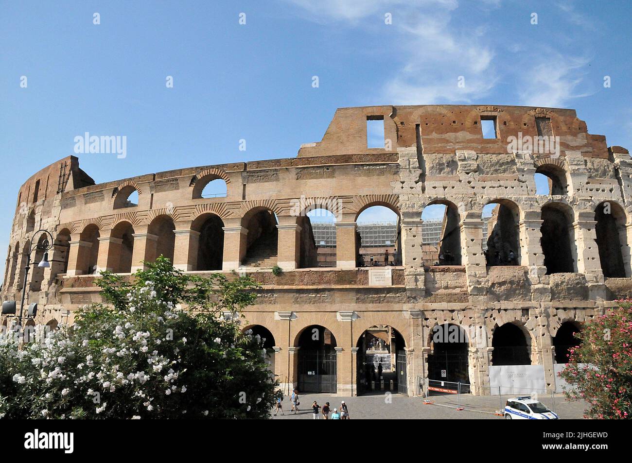 Rome / Italy 18.July 2019/Thousands of toruists from various ntions ...