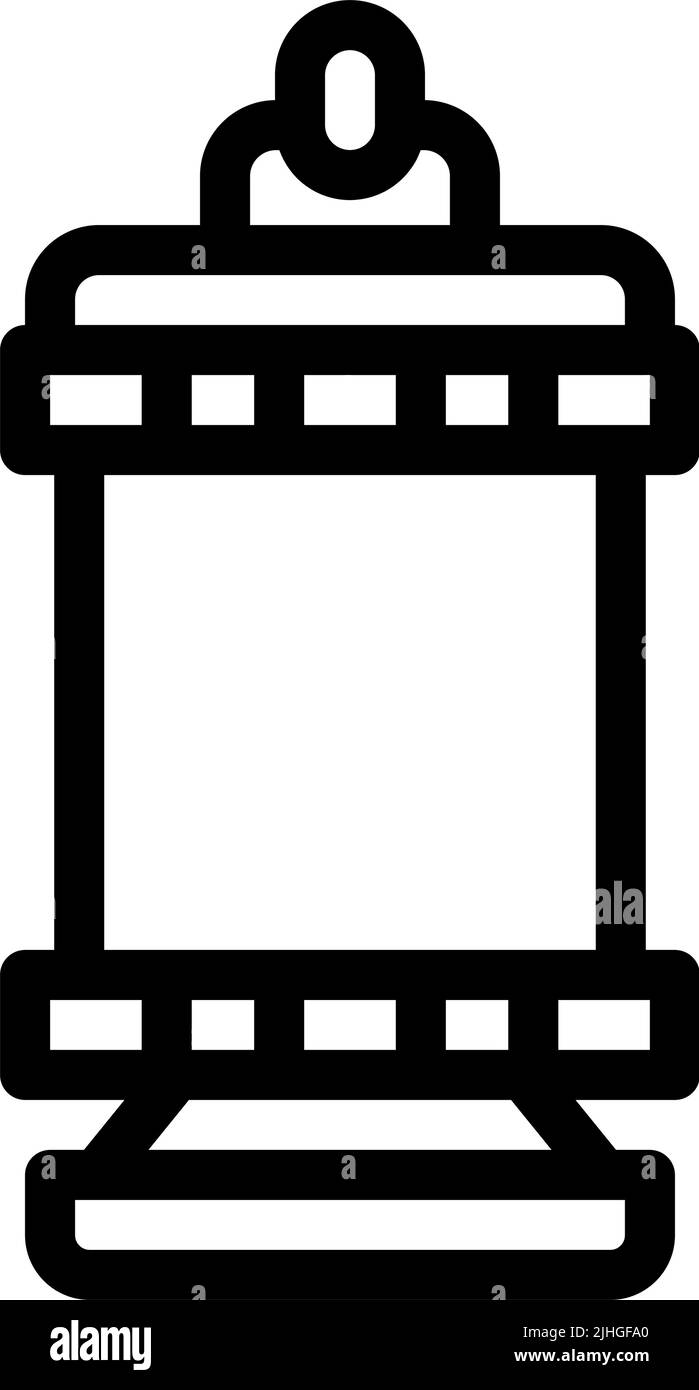 compact lamp line icon vector illustration Stock Vector Image & Art - Alamy