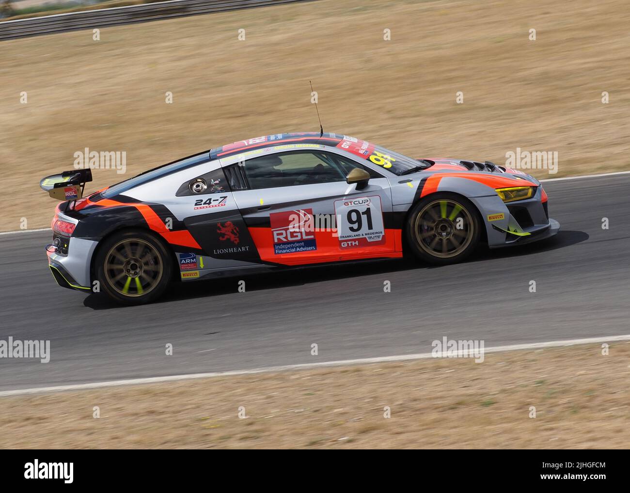 Audi R8 GT4 Evo2 Stock Photo - Alamy