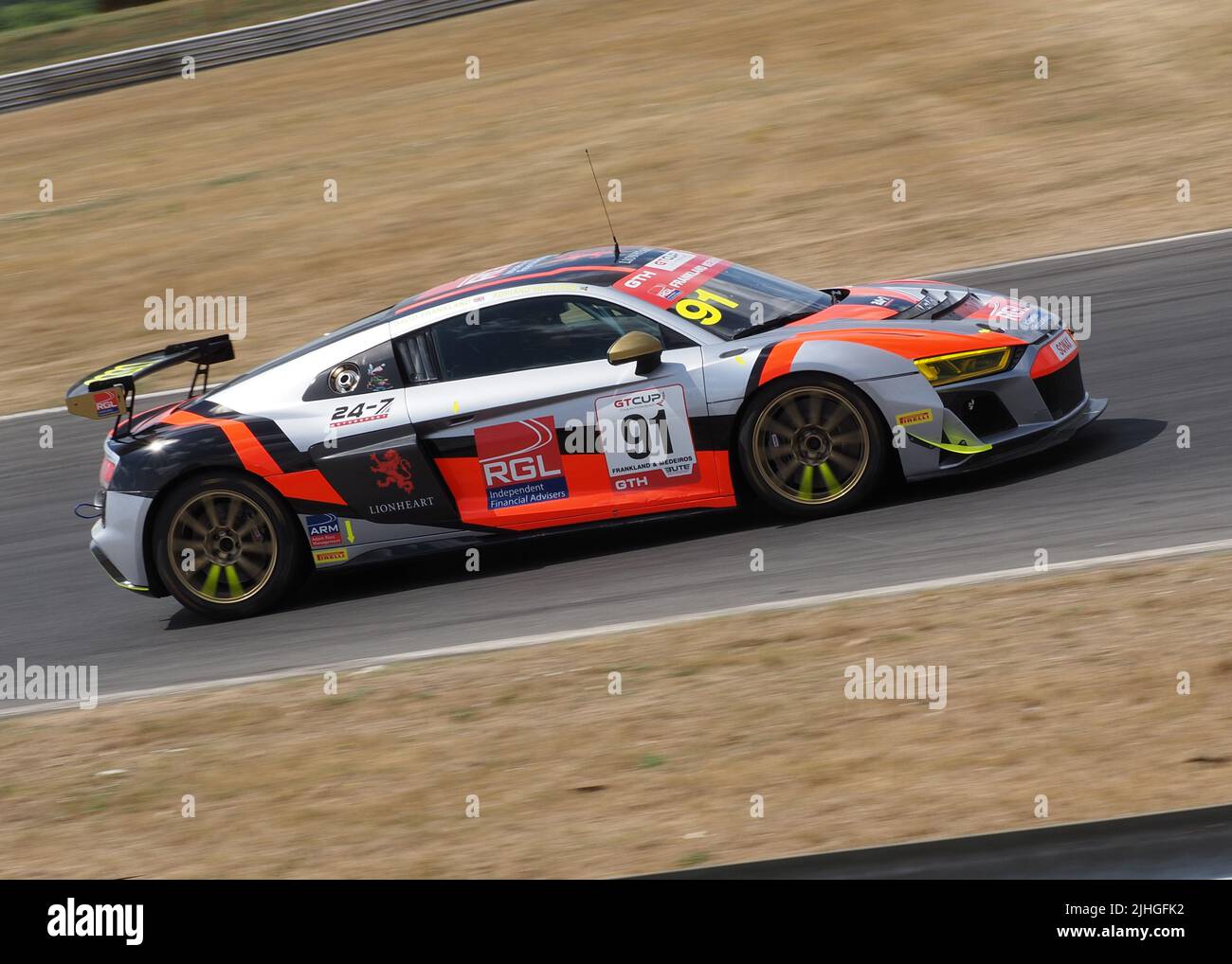 Audi R8 GT4 Evo2 Stock Photo - Alamy