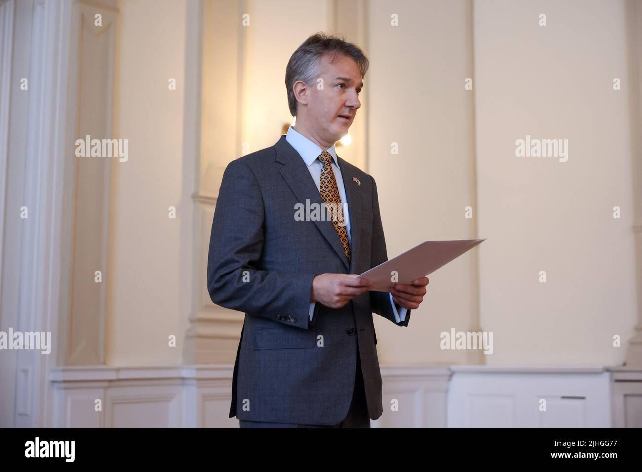 The newly appointed ambassador of the United Kingdom and Northern ...
