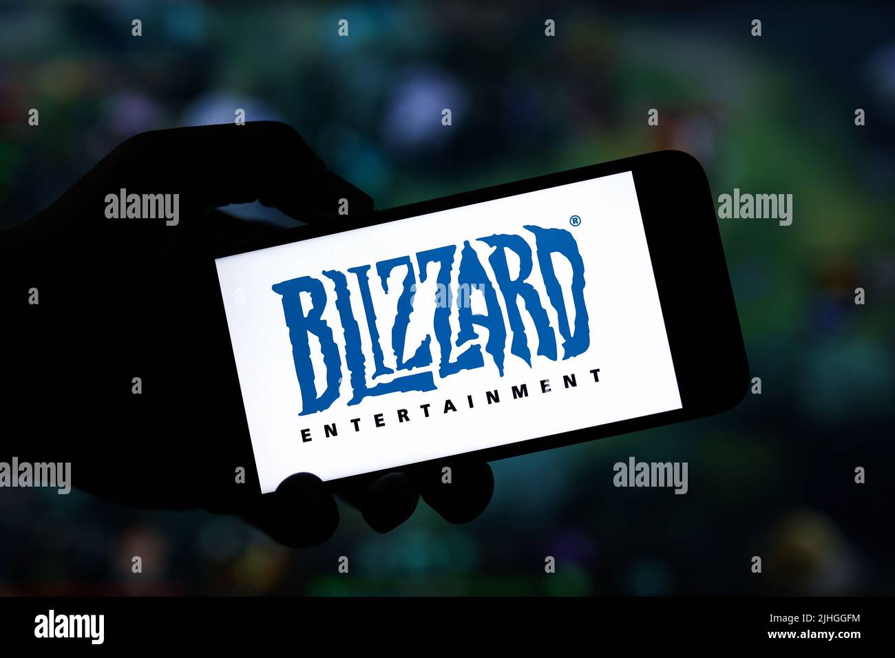 Blizzard logo game logo hi-res stock photography and images - Alamy