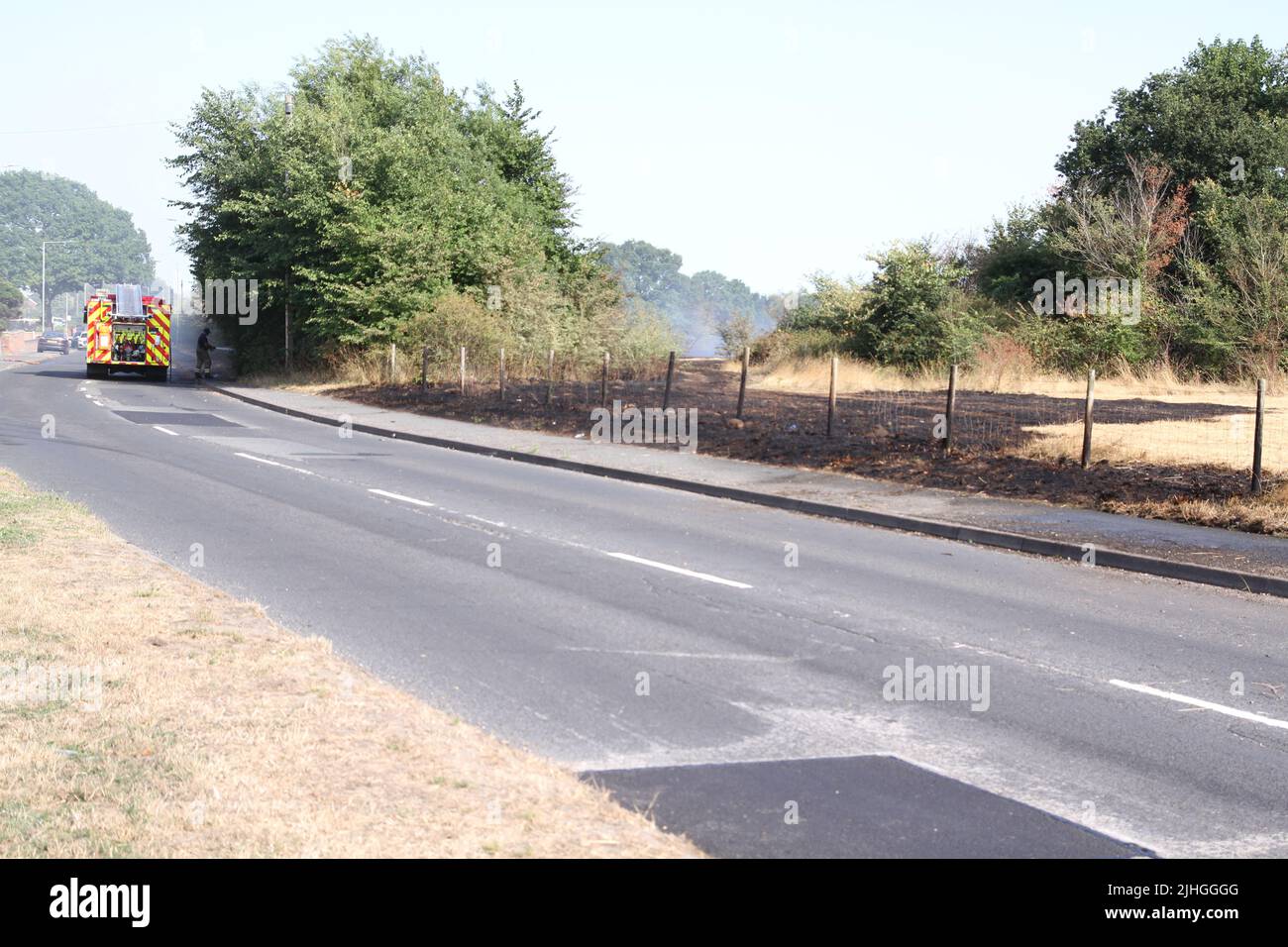 Fire on middlewick ranges hi-res stock photography and images - Alamy