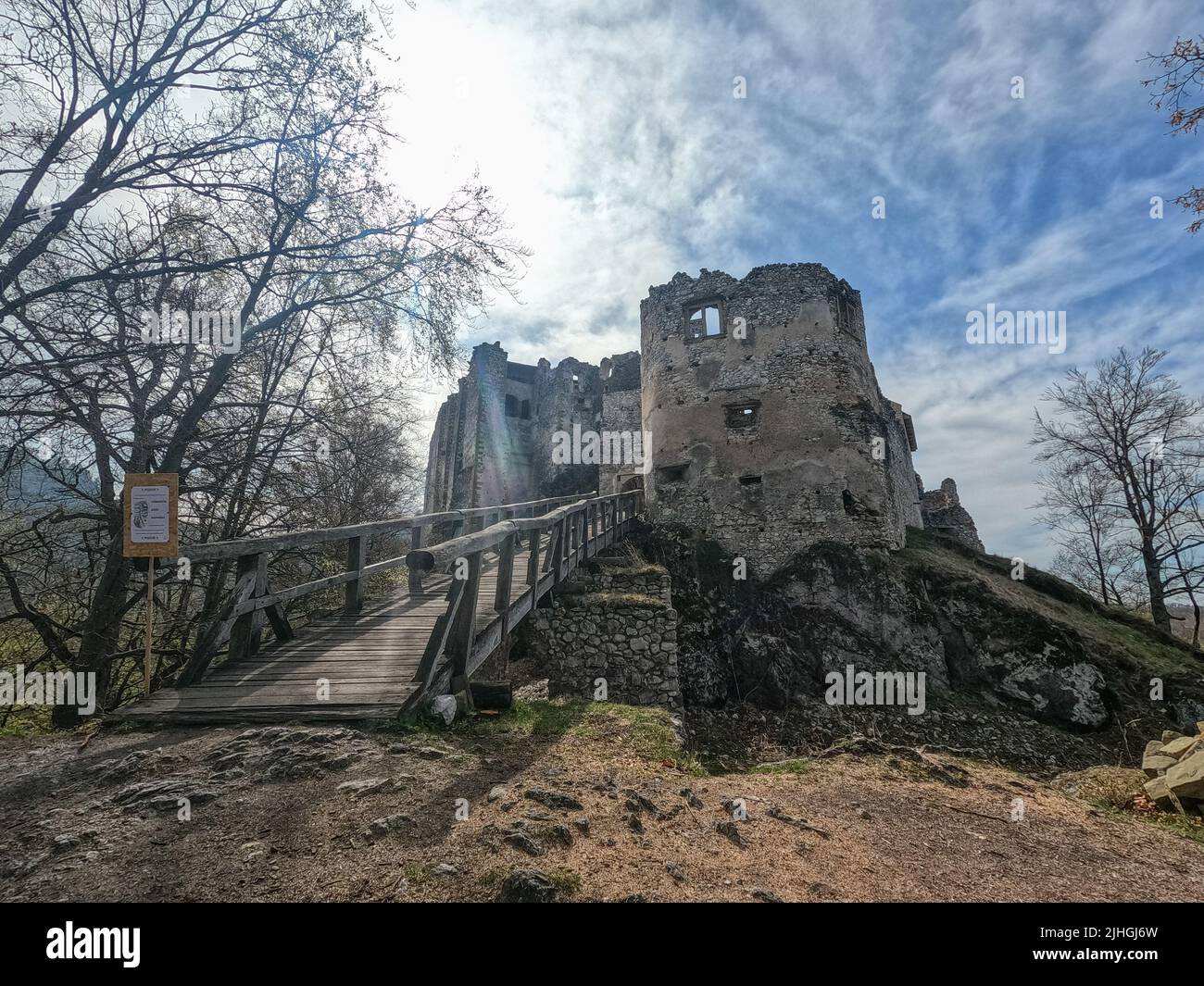Uhrovec castle hi-res stock photography and images - Alamy