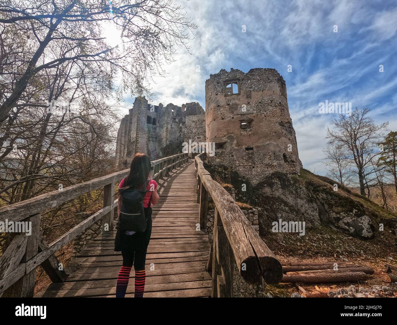Uhrovec castle hi-res stock photography and images - Alamy