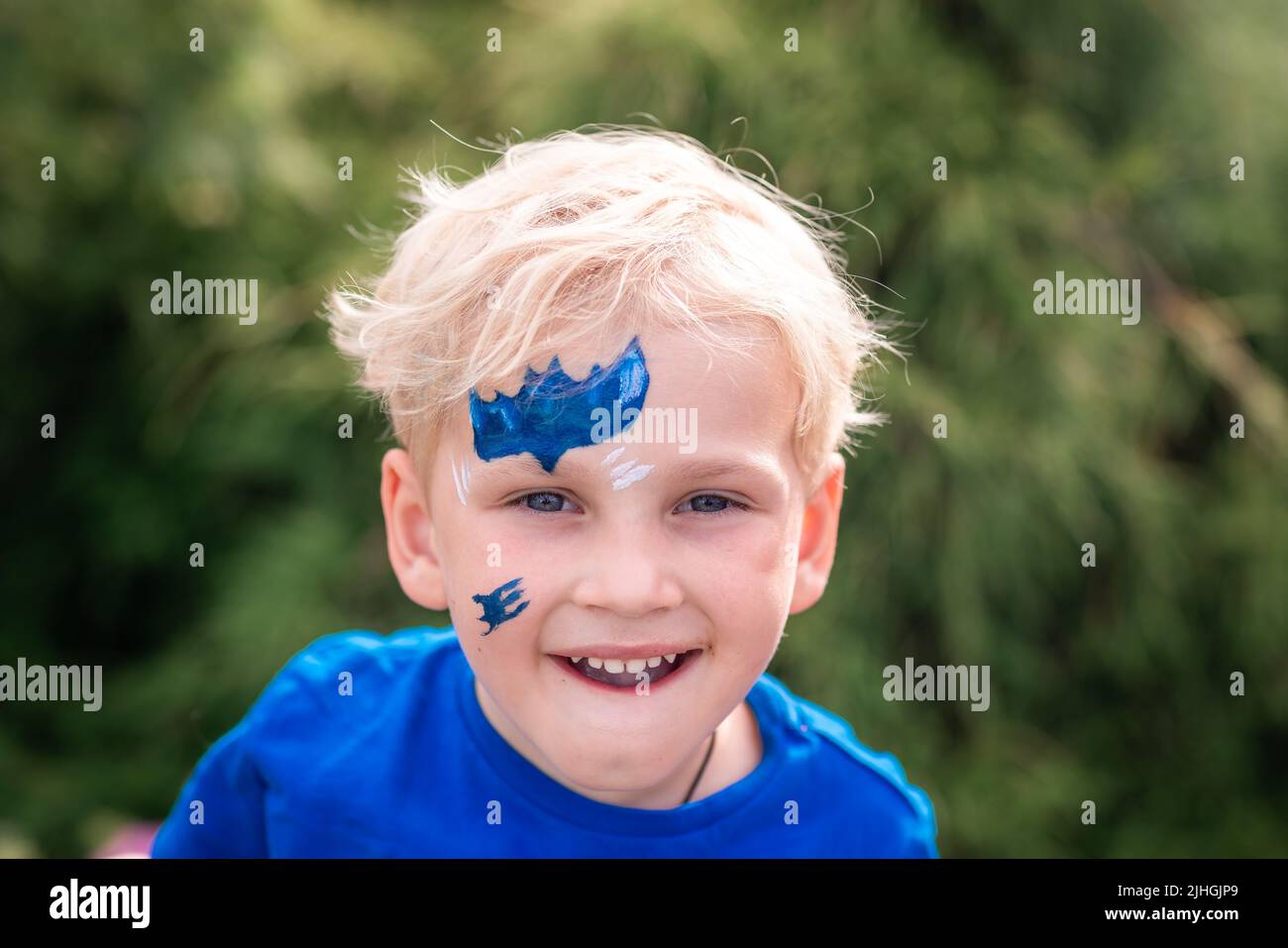 Face Painting For Boys Batman