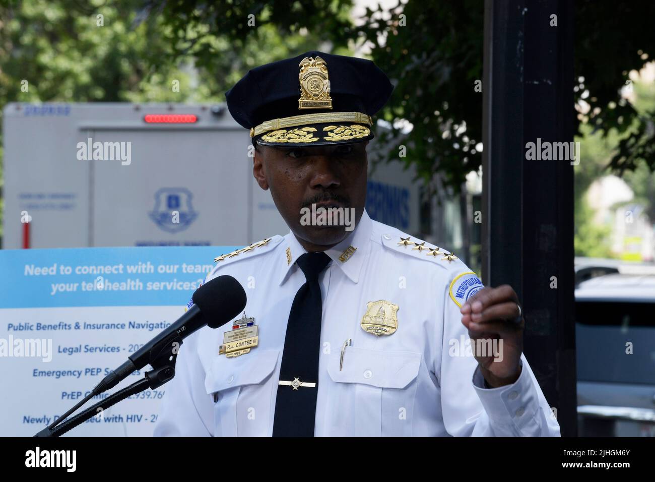 Chief robert contee hi-res stock photography and images - Alamy