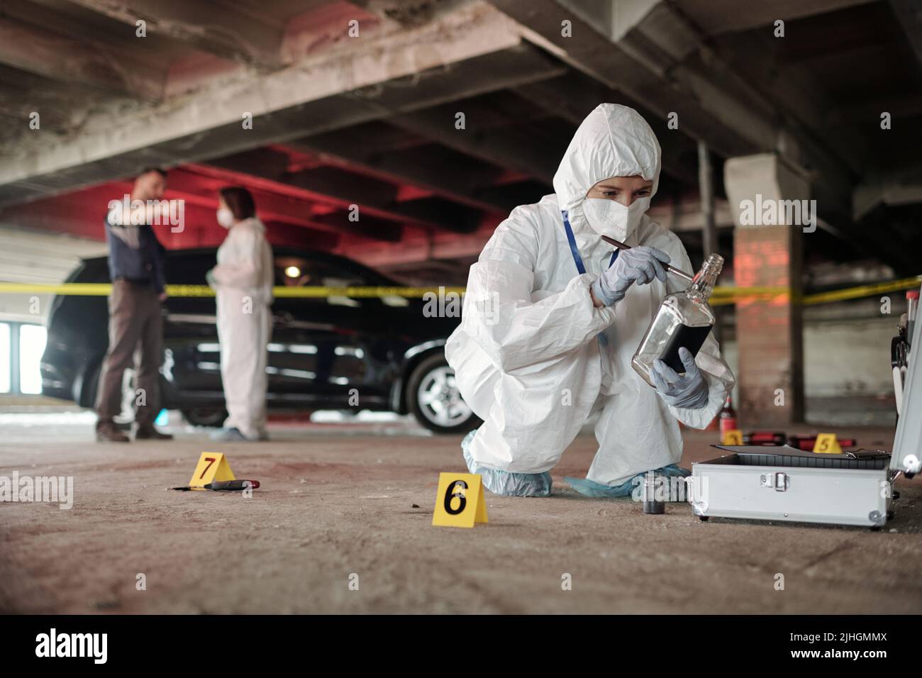 Woman briefcase bottle hi-res stock photography and images - Alamy