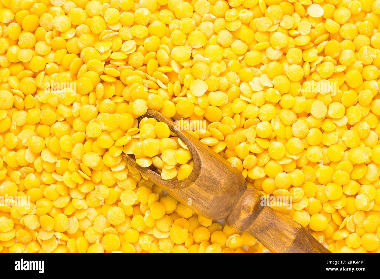 Raw lentils scoop in hi-res stock photography and images - Alamy