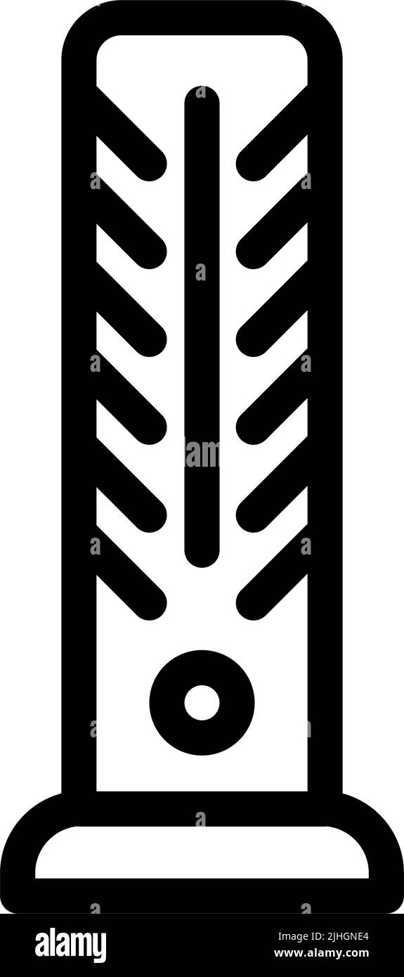 column fan line icon vector illustration Stock Vector Image & Art - Alamy