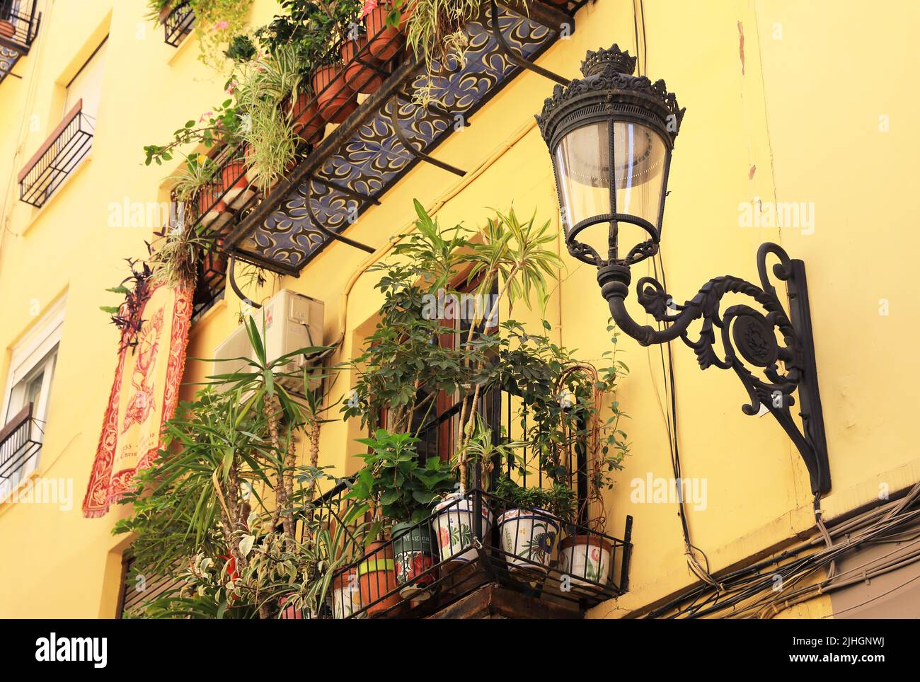 The medieval quarter of the Barrio of El Carmen, in Valencia's ...
