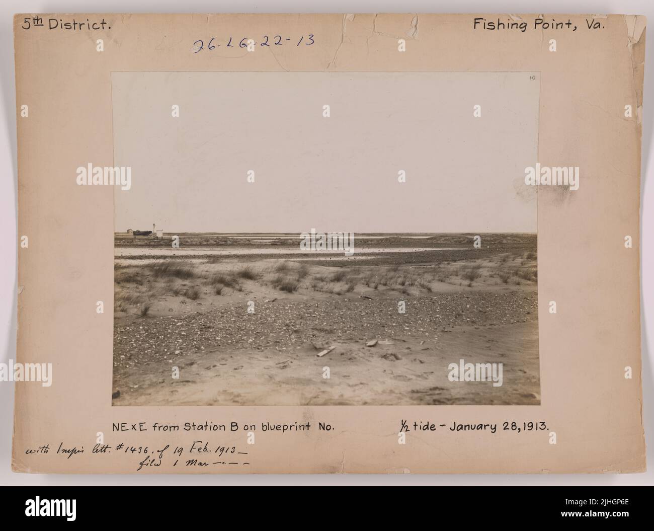 Virginia - Fishing Point. Fishing Point, Virginia. NE by E from Station ...
