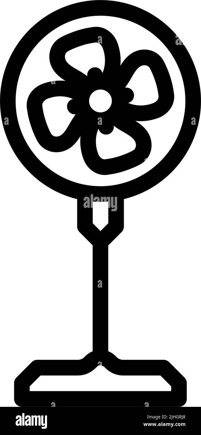 room fan line icon vector illustration Stock Vector Image & Art - Alamy