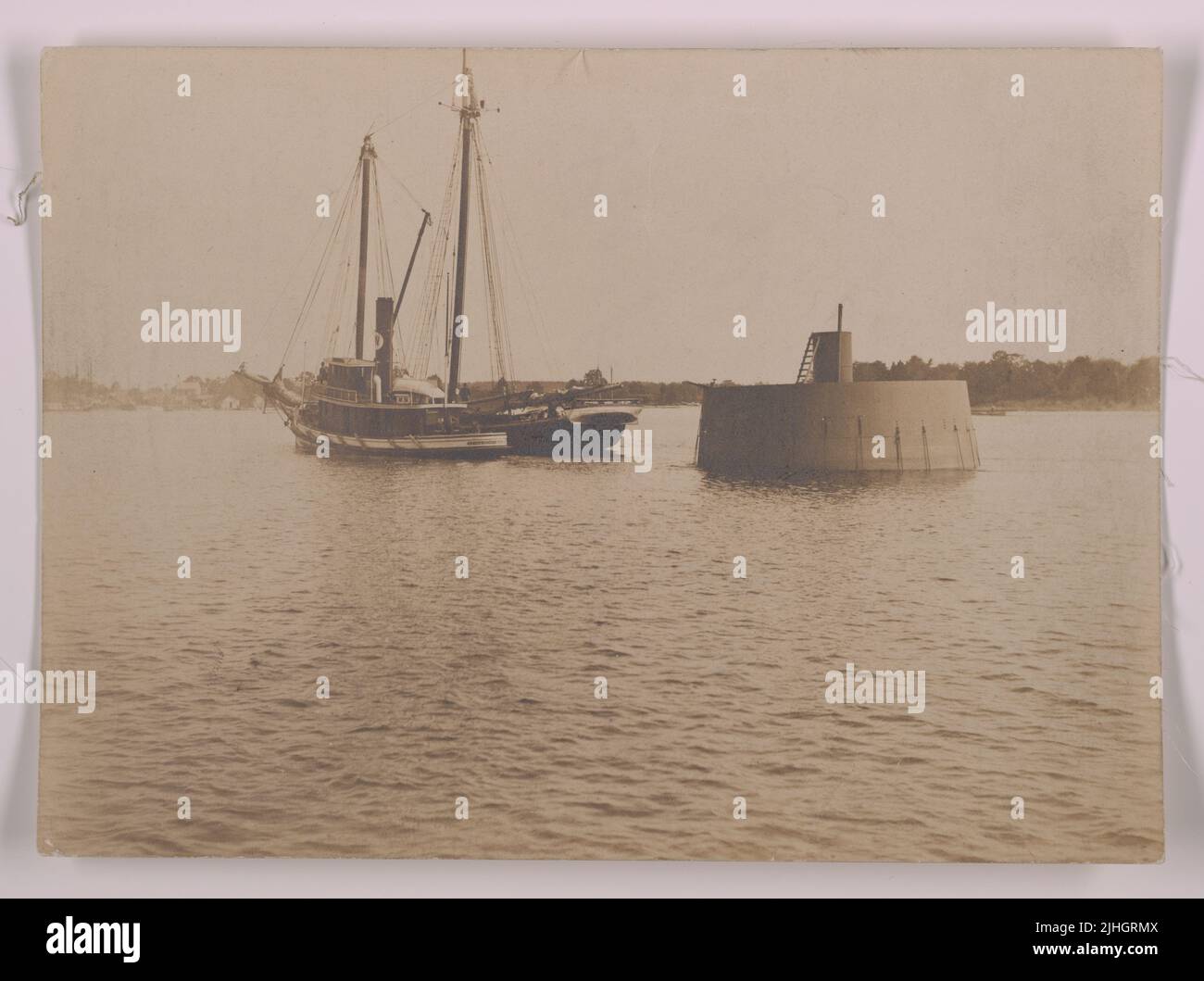 Maryland - Hooper Island. Hooper Island Light Station, Maryland. Tug ...