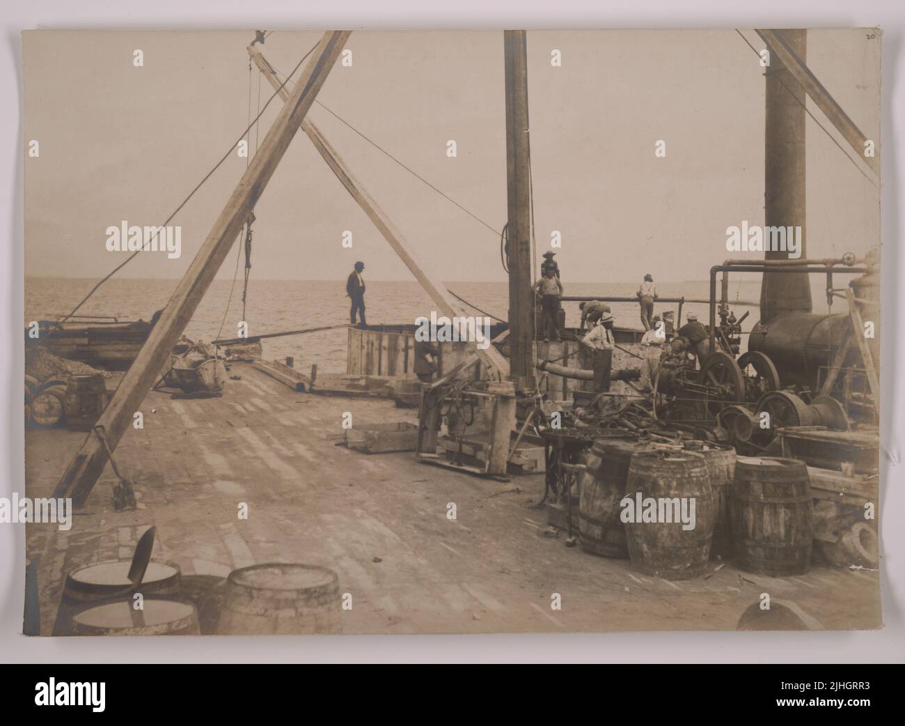 Maryland - Hooper Island. Hooper Island Light Station, Maryland Stock ...