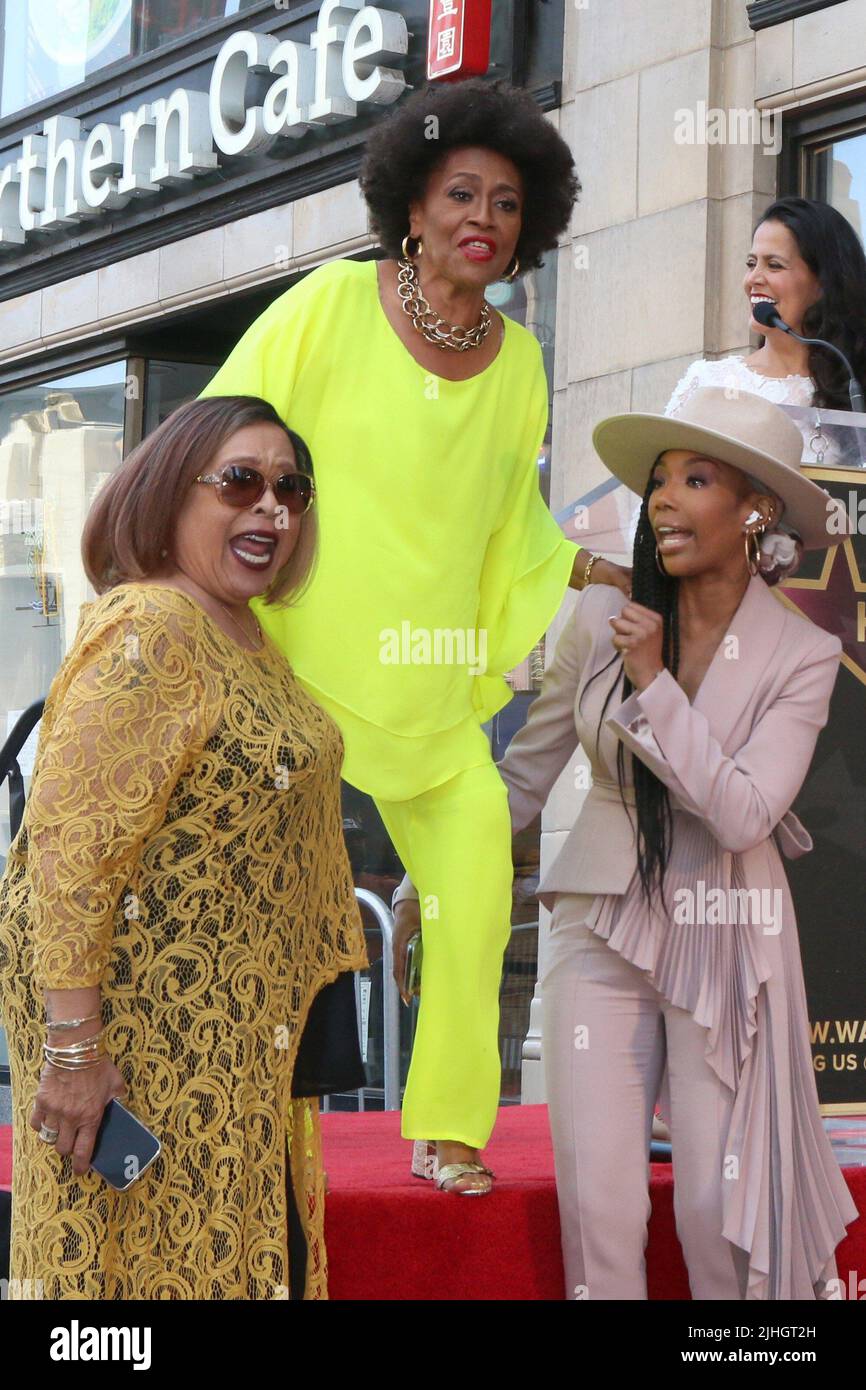Los Angeles, CA. 15th July, 2022. Roz Ryan, Jenifer Lewis, Brandy ...