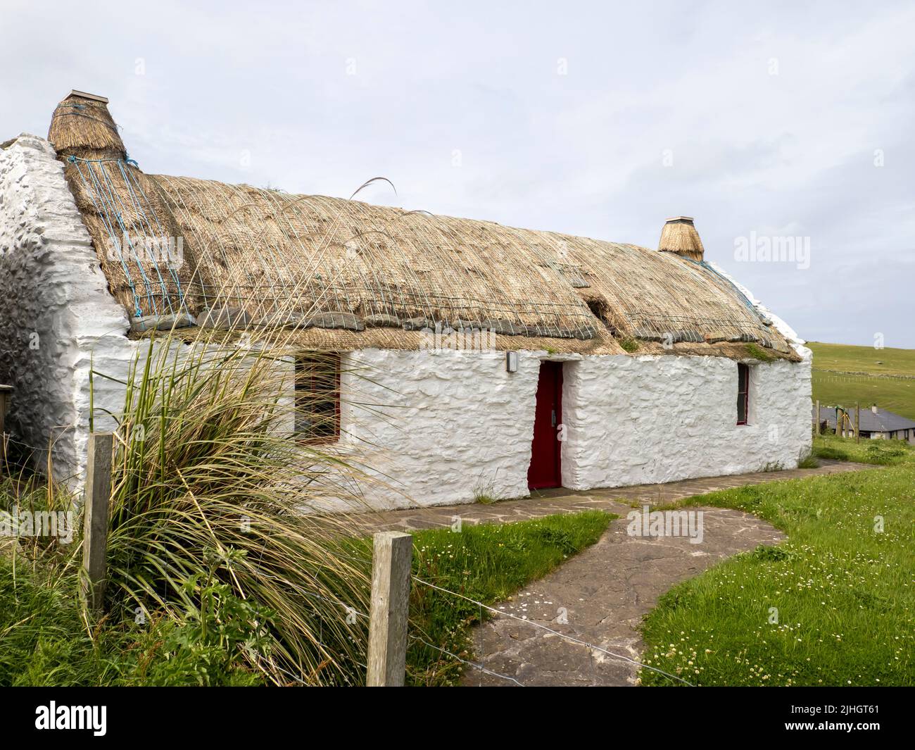 Croft house museum shetland islands hi-res stock photography and images ...