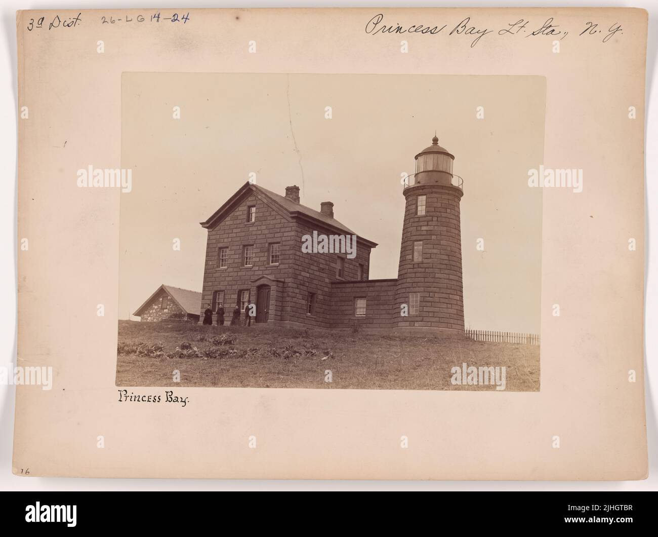NY - Princess Bay. Princess Bay Light Station, New York Stock Photo - Alamy