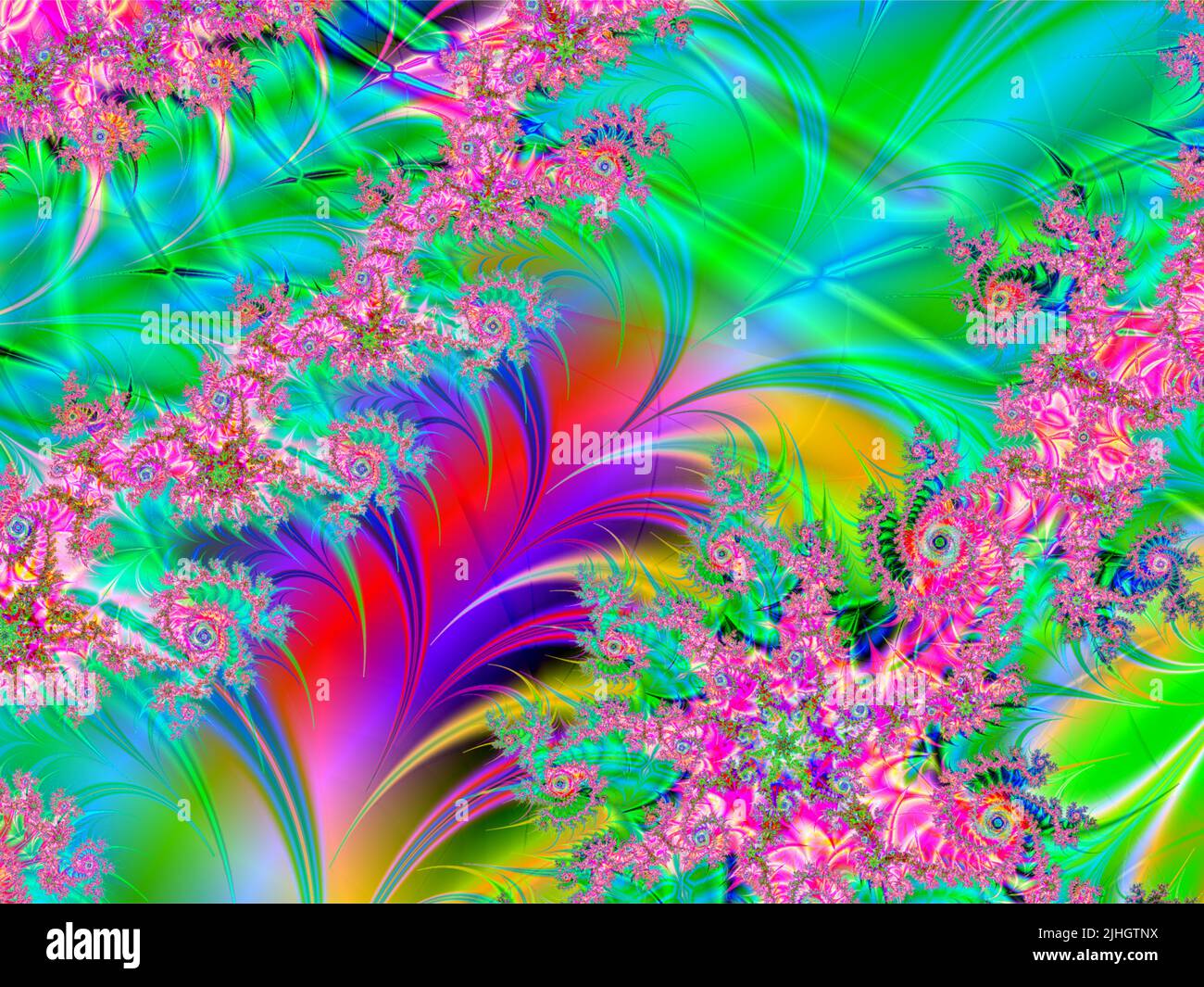 abstract bright multicolor linear pattern, color graphics, background ...