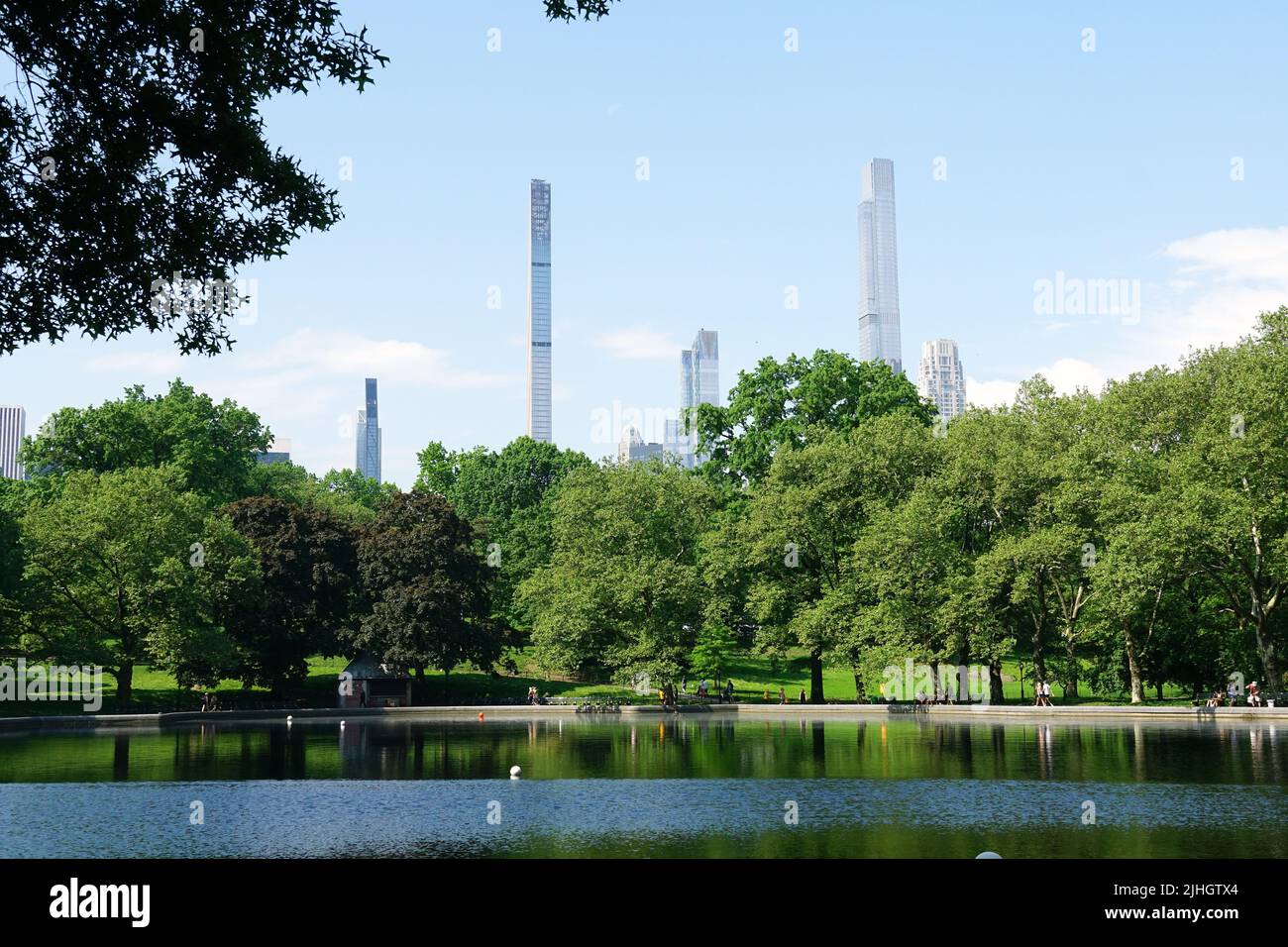 Conservatory Water, Central Park, Manhattan, New York City (NYC), State ...