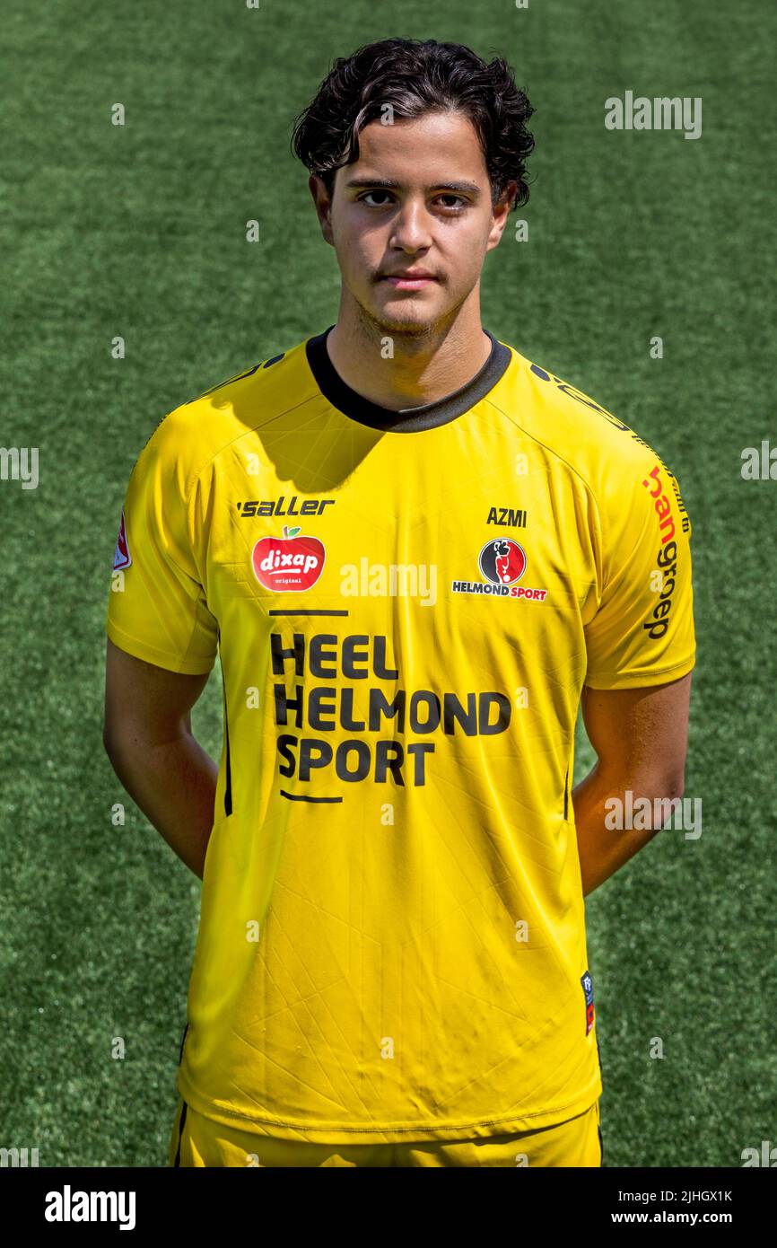 HELMOND, NETHERLANDS - JULY 15: Achmed Azmi Helmond Sport poses during ...