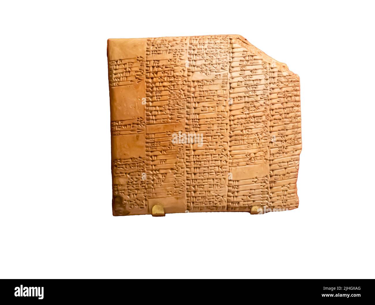 Balanced account for 12 months of received cattle. Puzrish-Dagan. Gudea ...