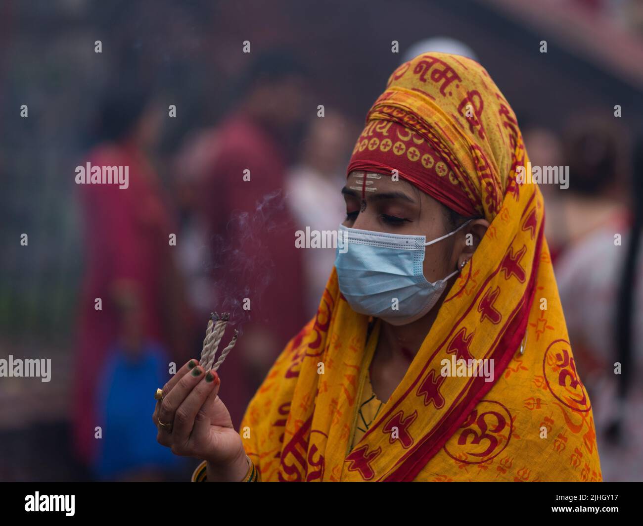 Month of shrawan hi-res stock photography and images - Alamy
