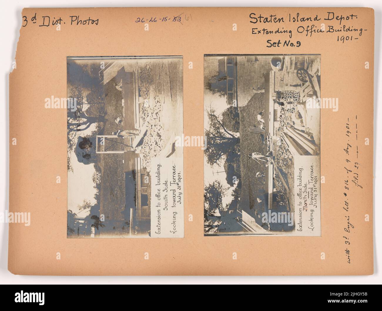 NY - Staten Island. Staten Island Depot, New York. Extension to office ...