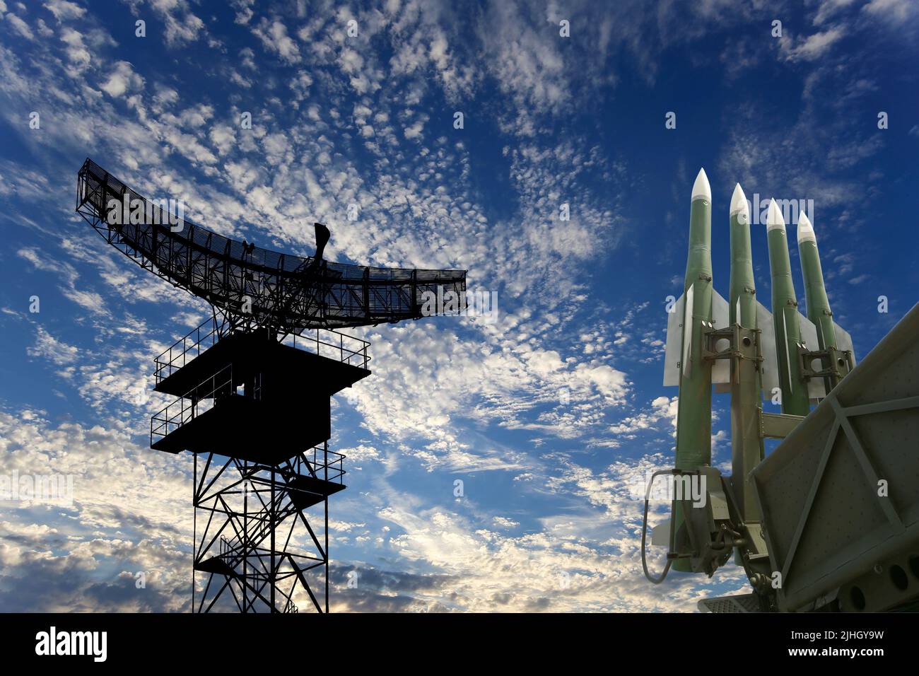 Air defense radars of military mobile anti aircraft systems and modern Russian anti aircraft ...