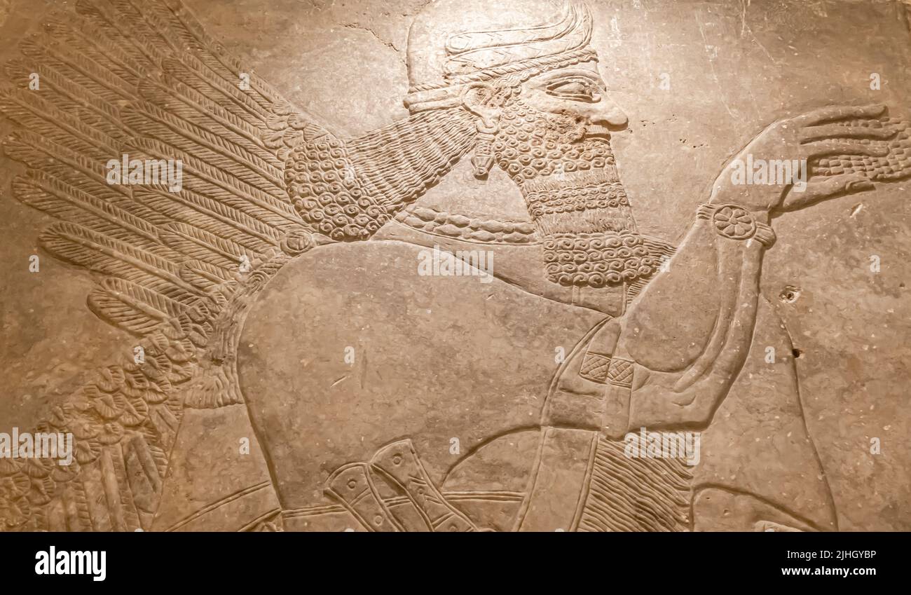 Ashur god hi-res stock photography and images - Alamy