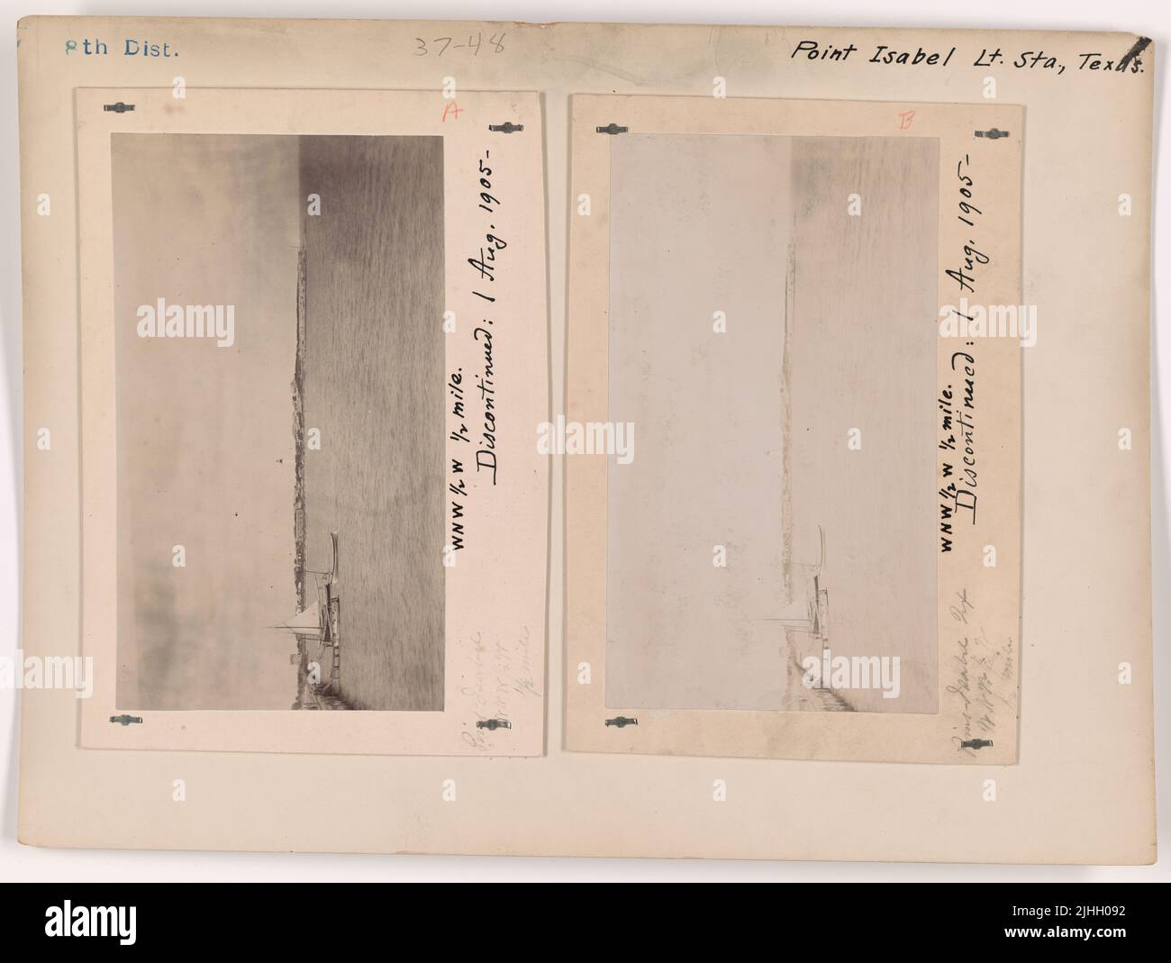 TX - Point Isabel. Point Isabel Light Station, Texas. Discontinued ...