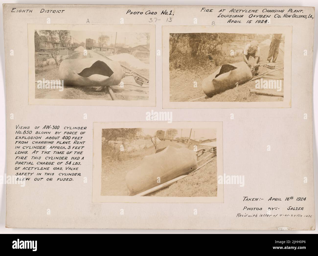 Gas cylinder explosion hi-res stock photography and images - Alamy