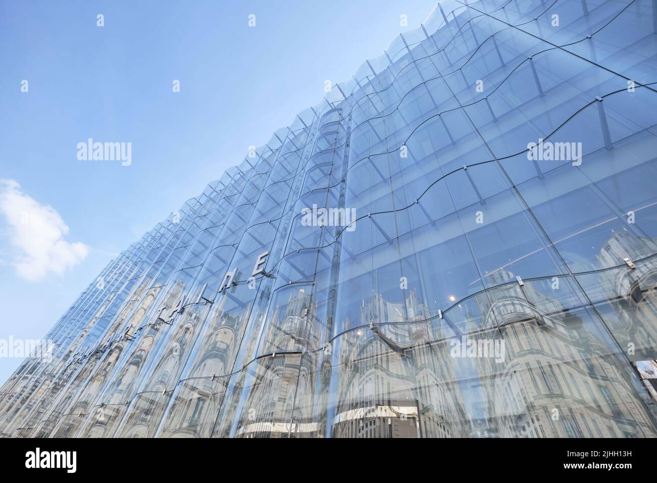 Paris, France - May 18, 2022: La Samaritaine luxury department store ...