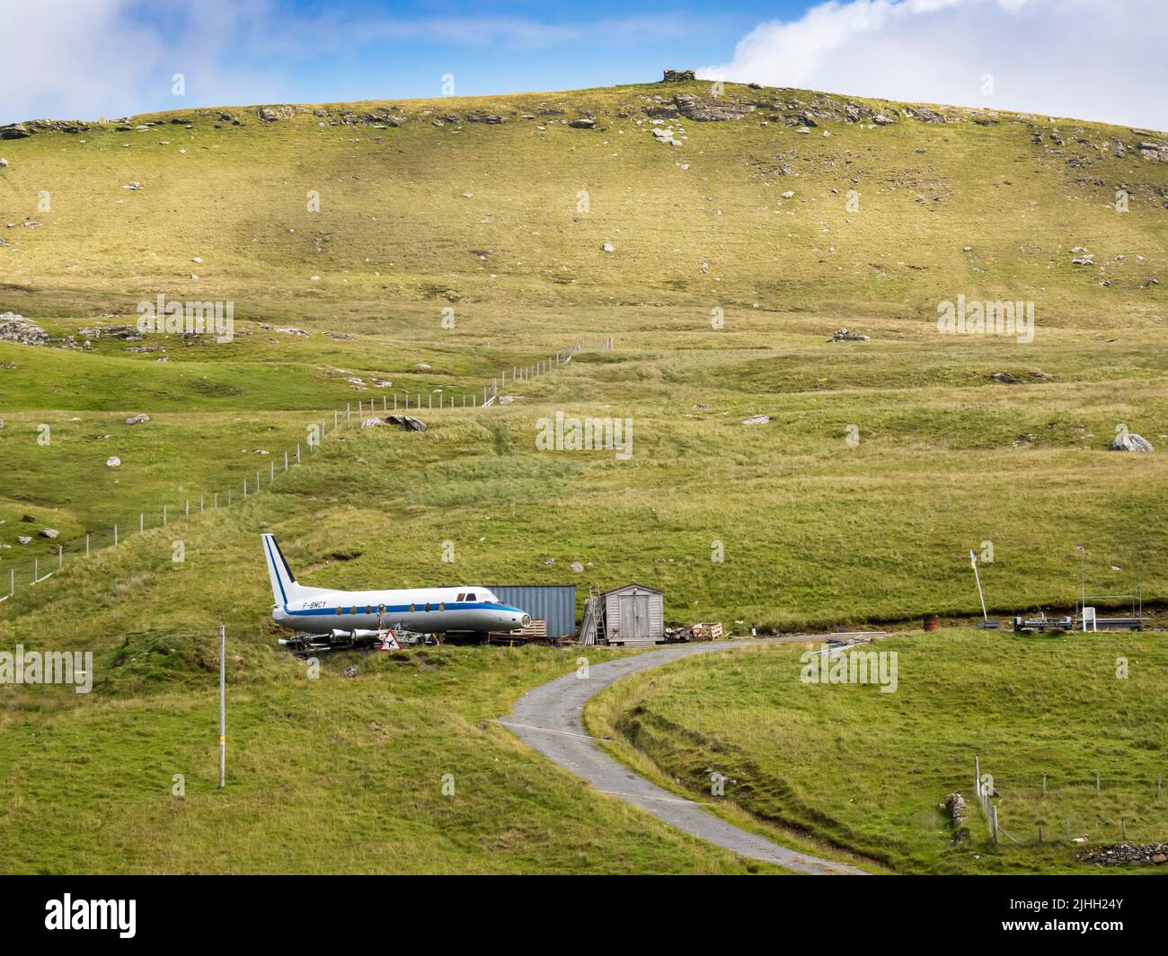 Scotland jet airplane hi-res stock photography and images - Alamy
