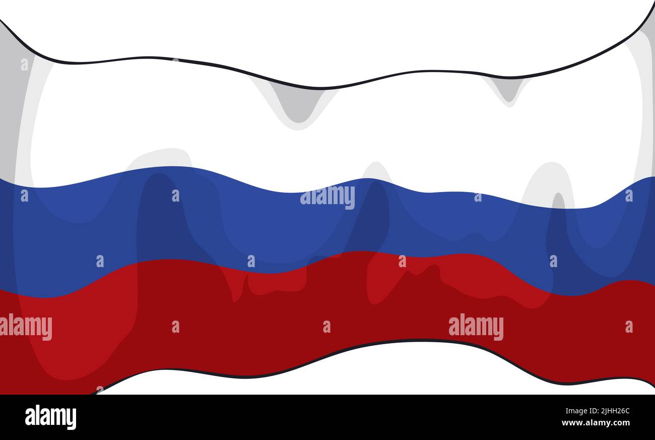 White blue red horizontal tricolor Stock Vector Images - Alamy