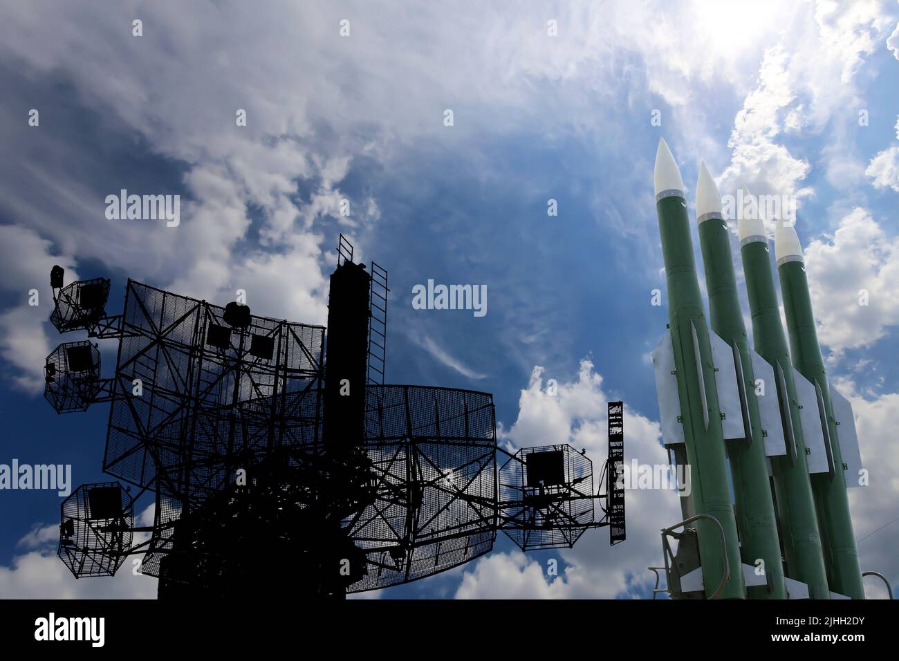 Air defense radars of military mobile anti aircraft systems and modern Russian anti aircraft ...