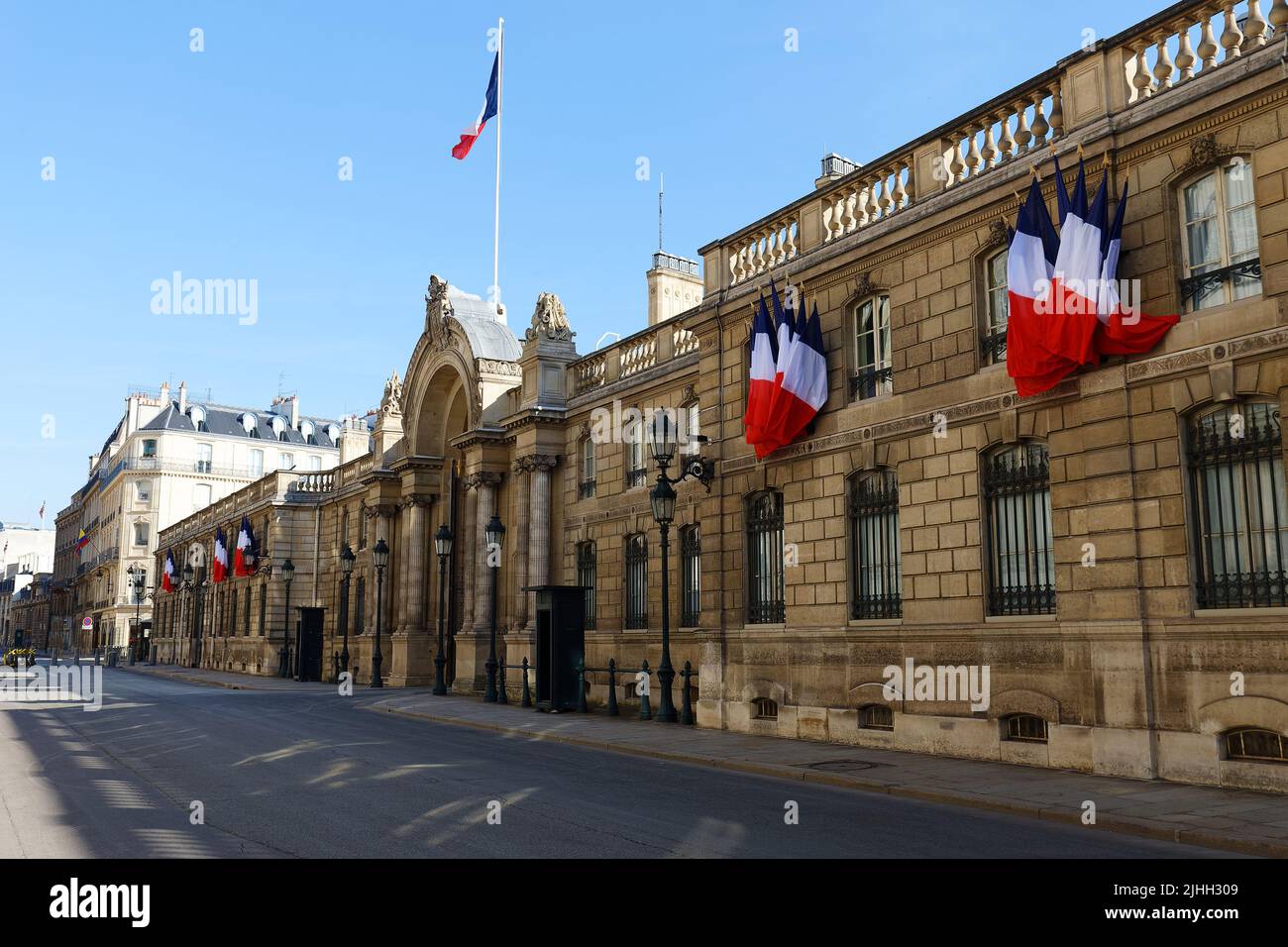 The Elysee Palace is the official Paris residence of the French ...