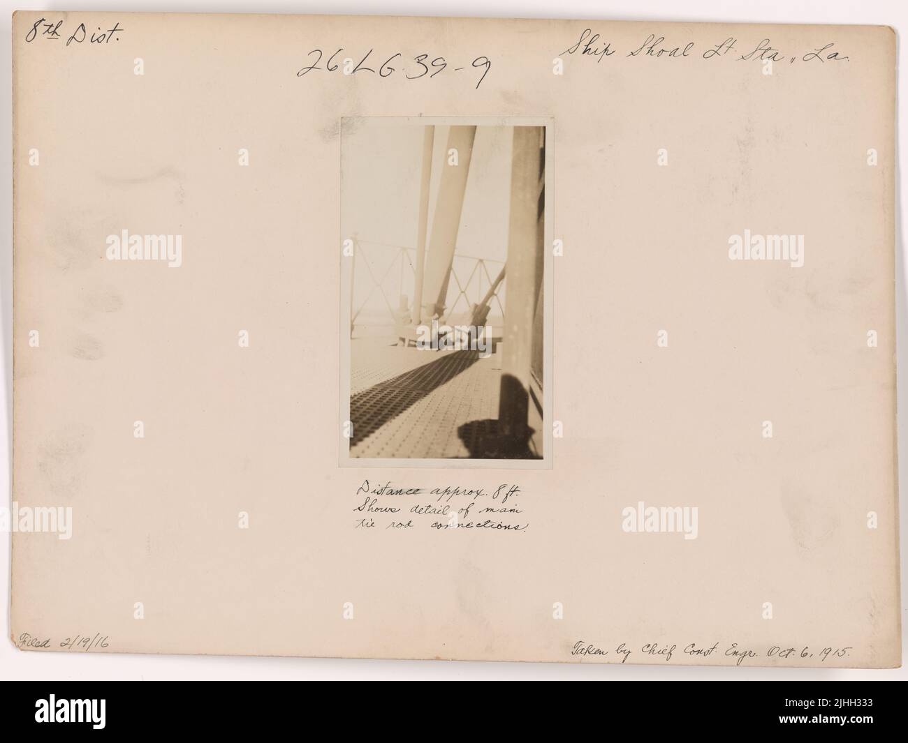 LA - Ship Shoal. Ship Shoal Light Station, Louisiana. Distance approx ...