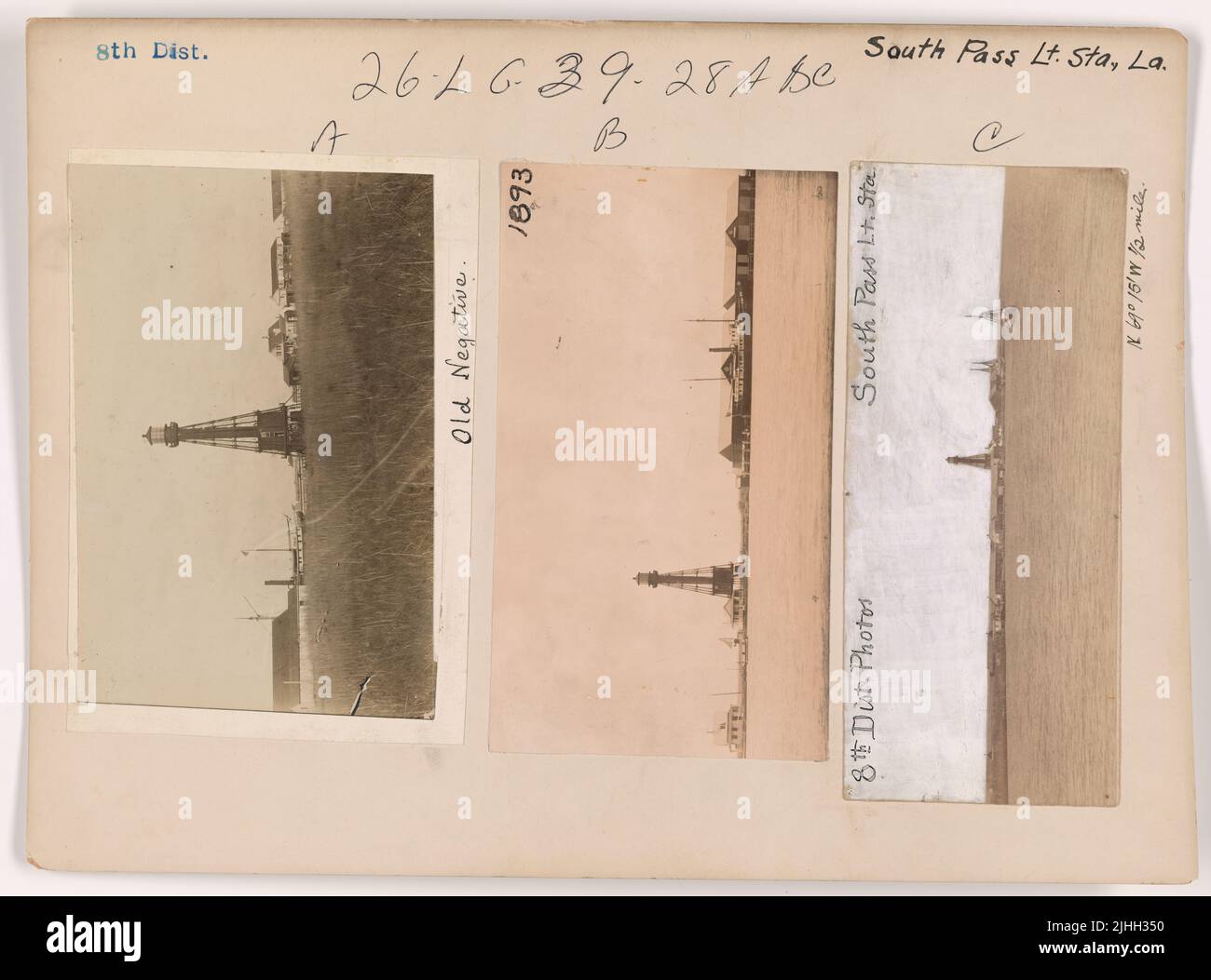 LA - South Pass East Jetty. South Pass East Jetty Light Station ...