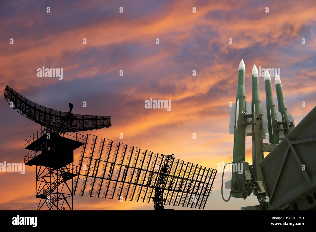 Air defense radars of military mobile anti aircraft systems and modern Russian anti-aircraft ...