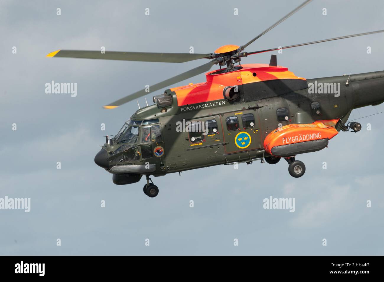 Swedish air force helicopter hi-res stock photography and images - Alamy