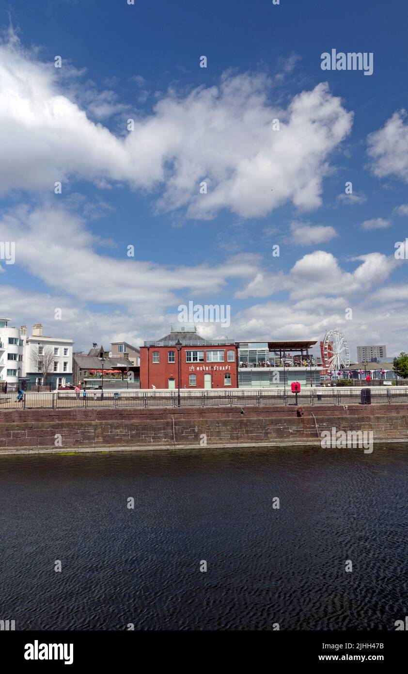 Mount Stuart Weatherspoons public house near Mermaid Quay. Cardiff Bay ...