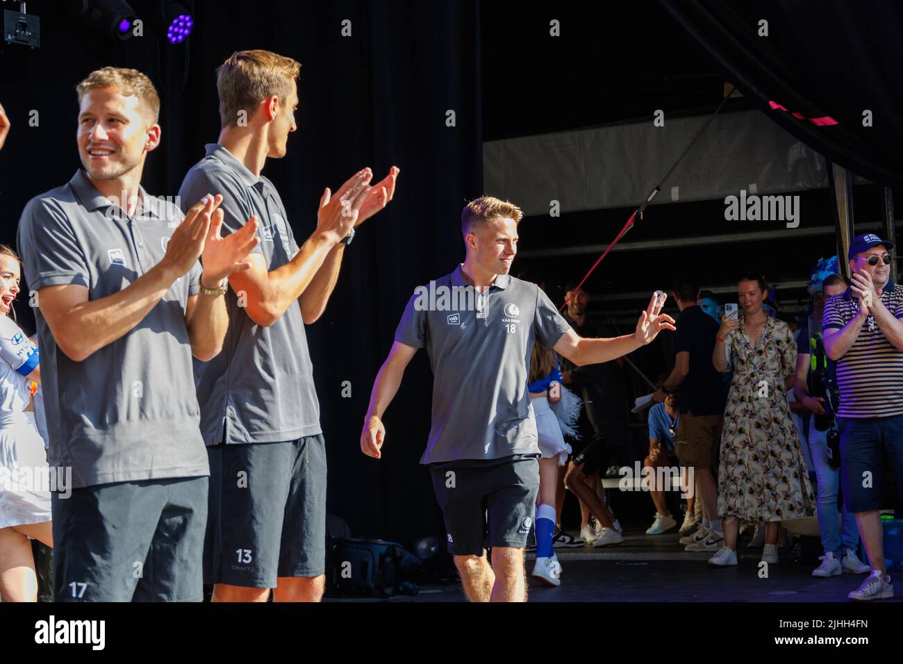Gent's Matisse Samoise pictured during the team presentation at the ...