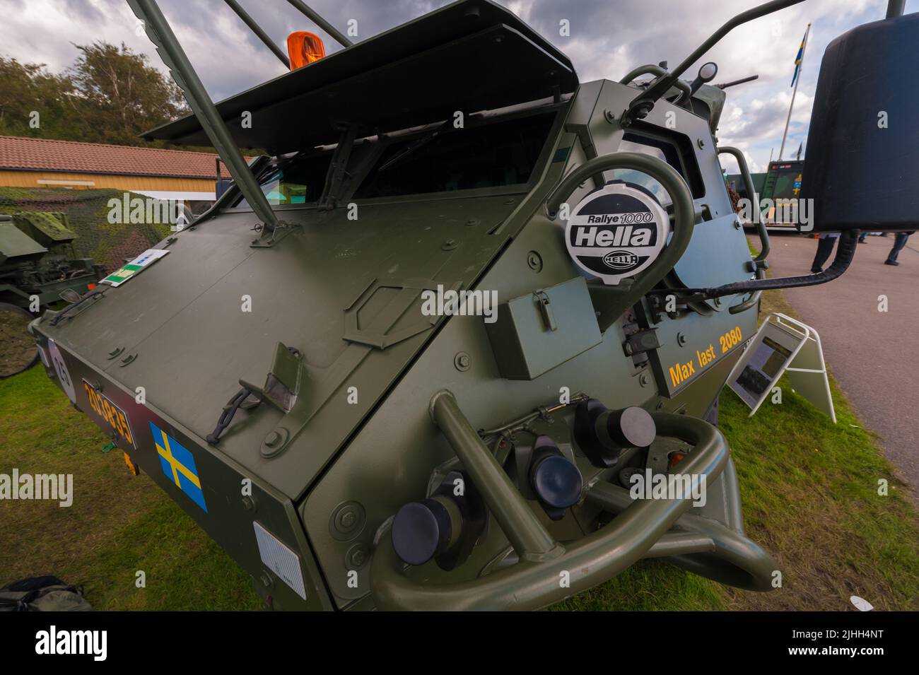 Gothenburg, Sweden - August 29 2010: Sisu XA-203 armoured personnel ...