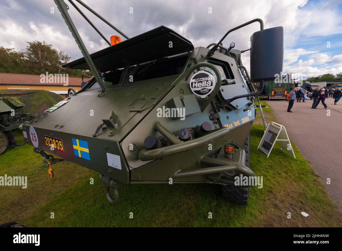 Gothenburg, Sweden - August 29 2010: Sisu XA-203 armoured personnel ...