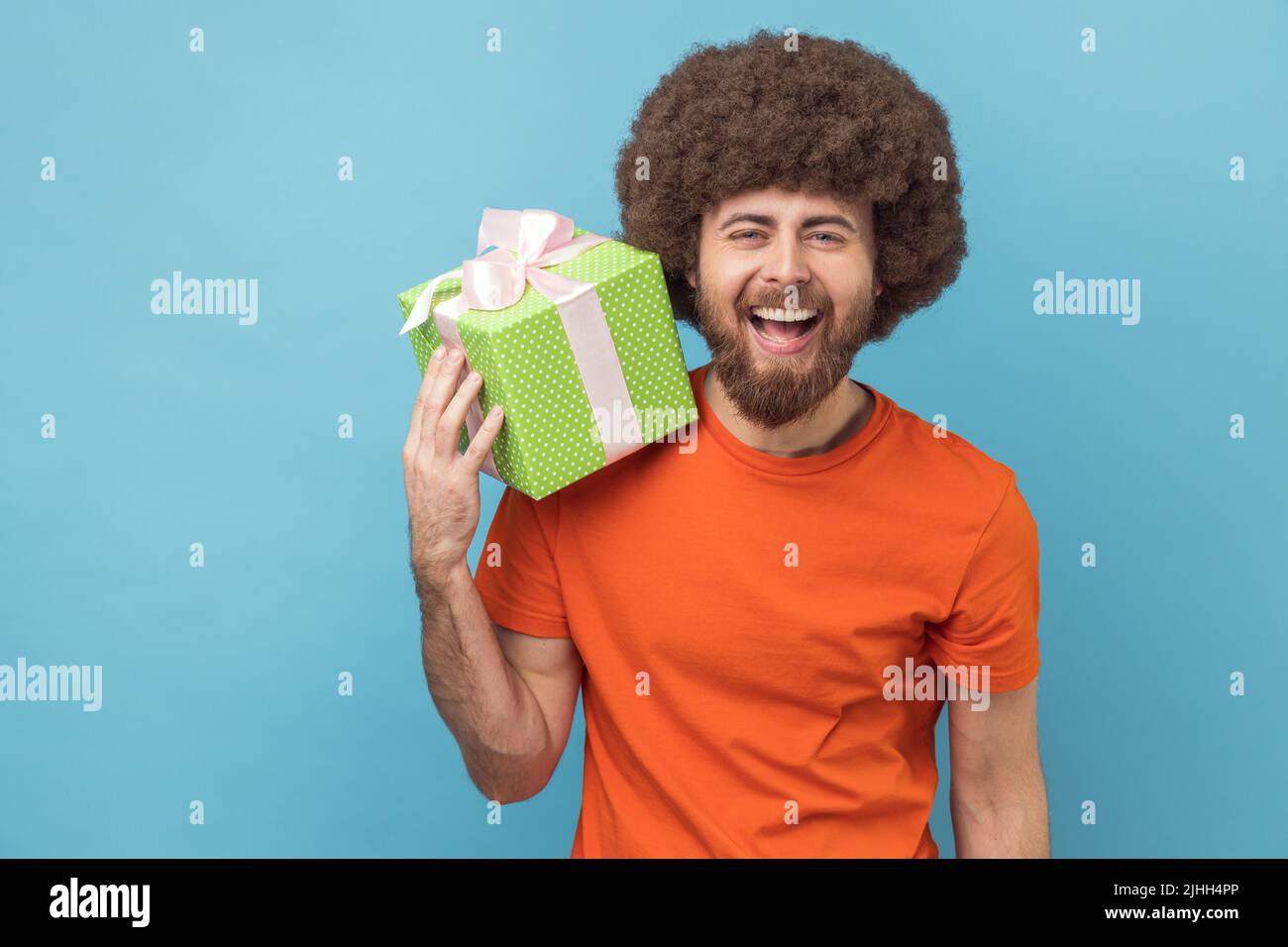 Portrait extremely happy joyful hi-res stock photography and images - Alamy