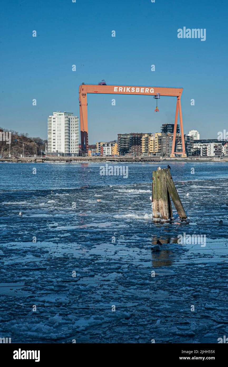 Crane eriksberg gothenburg hi-res stock photography and images - Alamy